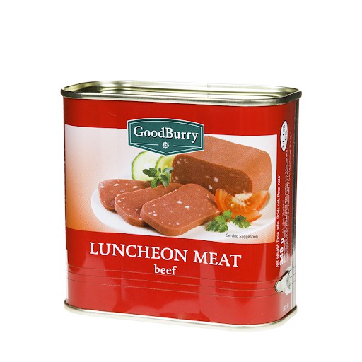 Goodburry Luncheon Meat Beef 340g | Shopee Malaysia