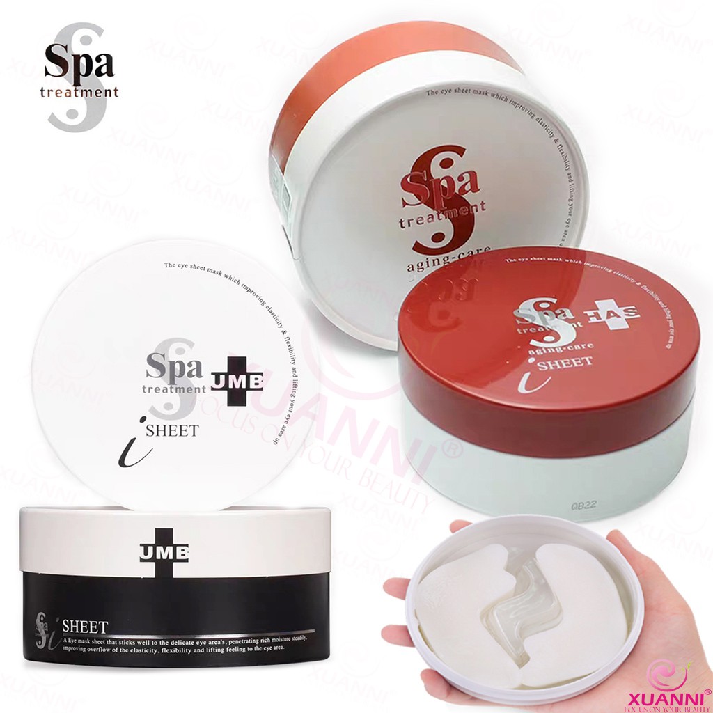 Japan Syn-Ake SPA Treatment Aging-care UMB Stretch Eye Mask (60 sheets ...
