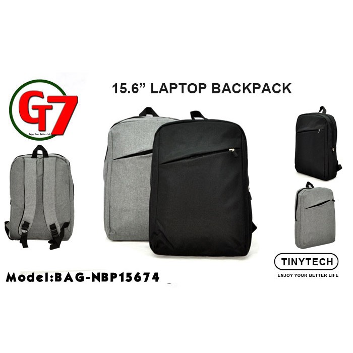 TINYTECH 15.6' LAPTOP BAGPACK (BAG-NBP15674) | Shopee Malaysia
