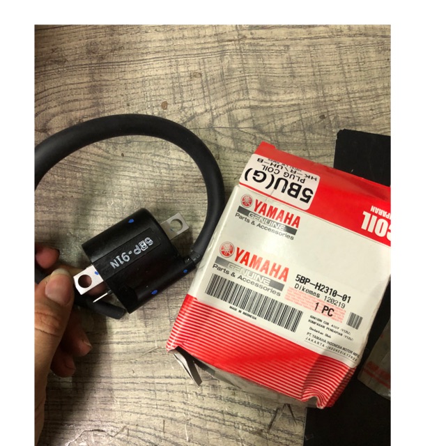 Yamaha Y125Z / LC135 Plug Coil (Coil Ignition) 100% Original Yamaha ...