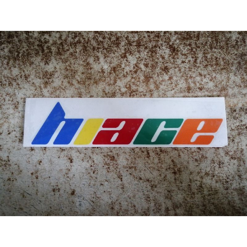 sticker hiace warna warni | Shopee Malaysia