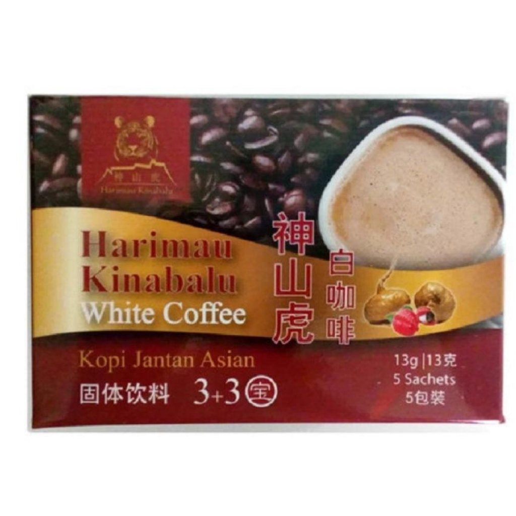 HARIMAU KINABALU WHITE COFFEE (KOPI JANTAN ASIAN)ARIMAU KINABALU WHITE ...