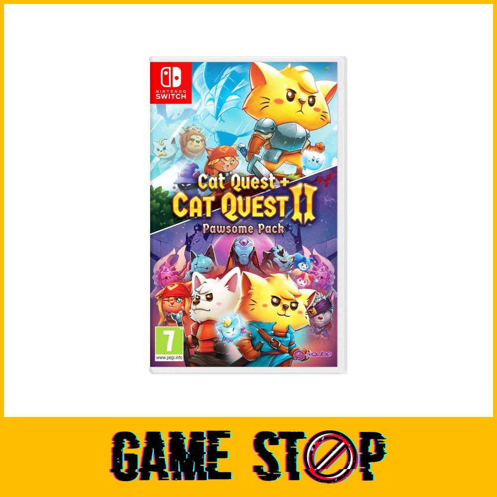 NSW Switch Cat Quest + Cat Quest II: Pawsome Pack English Version ...