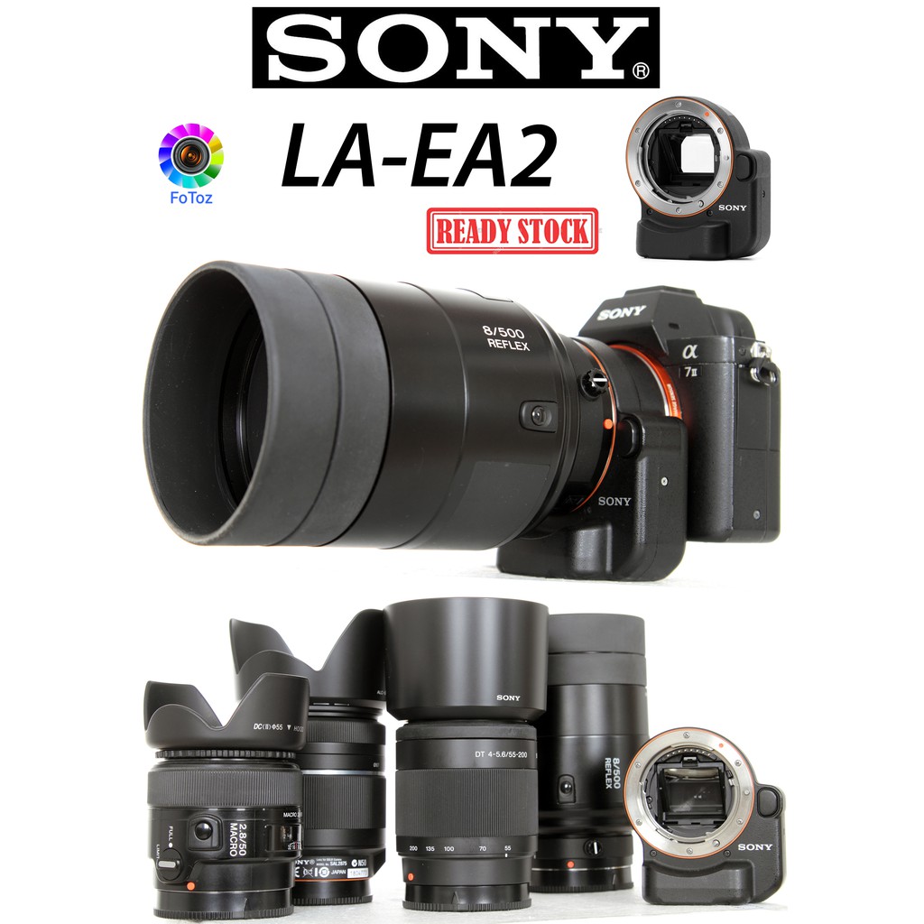 Sony Emouth Lens Adapter Ring La-ea2 A9/A7 / A6 series / Nex-5n | Shopee Malaysia