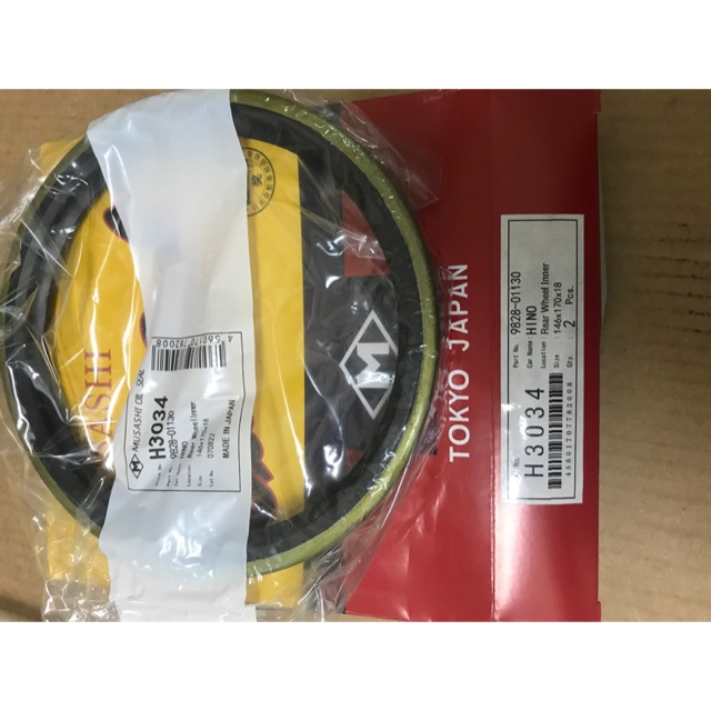 H3034-MS HINO REAR HUB OIL SEAL 146X170X18 (MUSASHI) | Shopee Malaysia