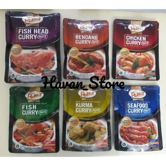 Raub Ratha's Famous Curry Paste Pes Kari 👍 Fast Shipping 👍 | Shopee ...