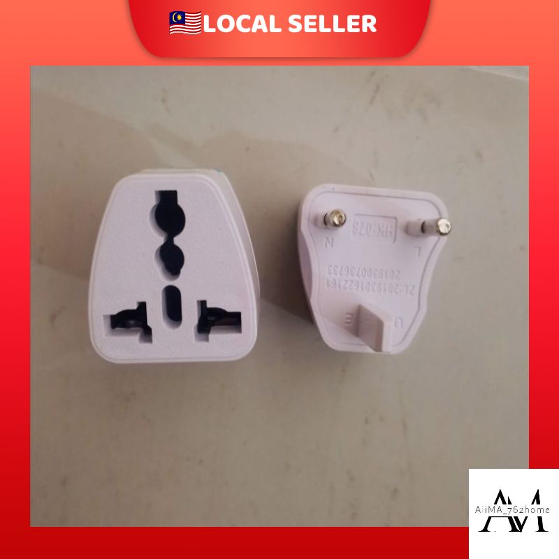 3 Pin Conversion Plug Universal Adapter British Socket Adapter Plug ...