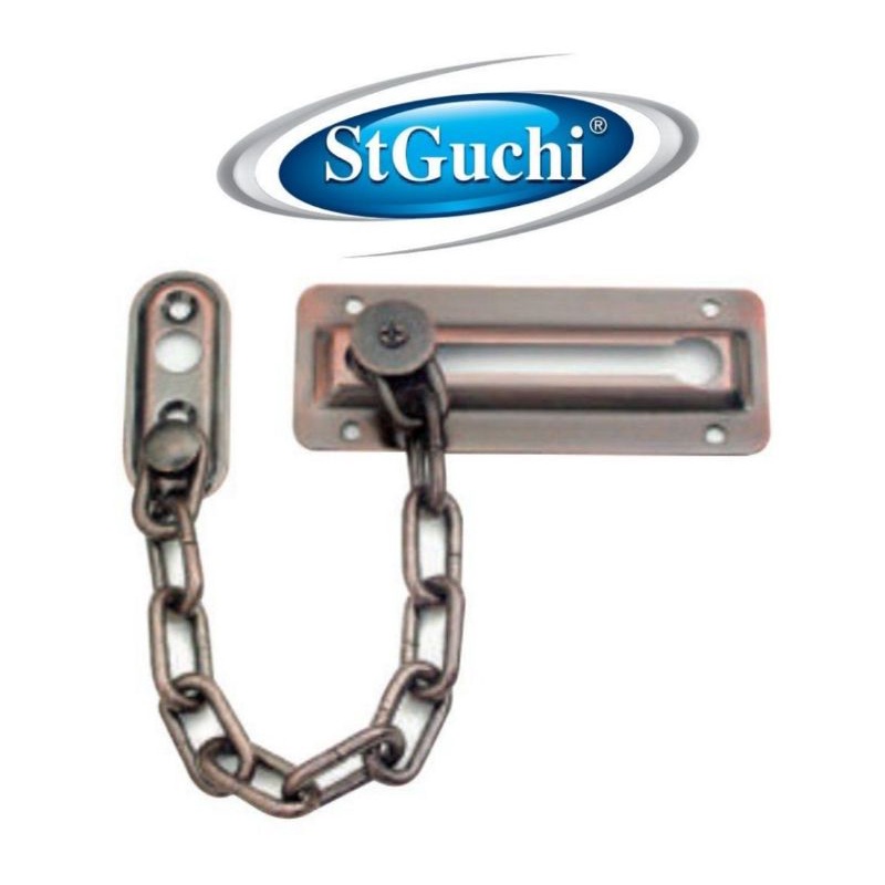 ST Guchi Door Chain & Bolt Door Lock Latch Door Latch Chains Lock Selak ...