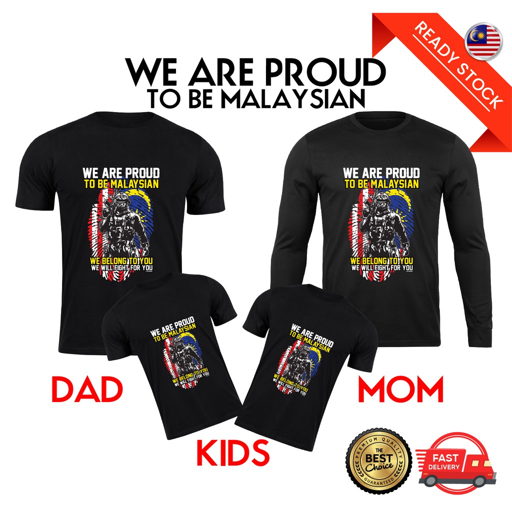 T-Shirt Cotton Malaysia Merdeka 2024 | Tshirt Merdeka 2024 | Baju ...
