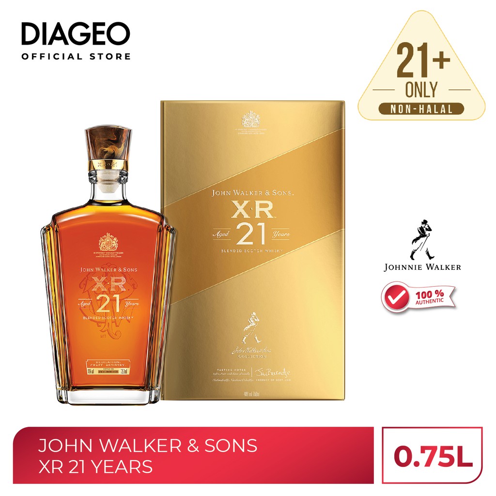 John Walker & Sons XR 21 (75cl/750ml) | Shopee Malaysia