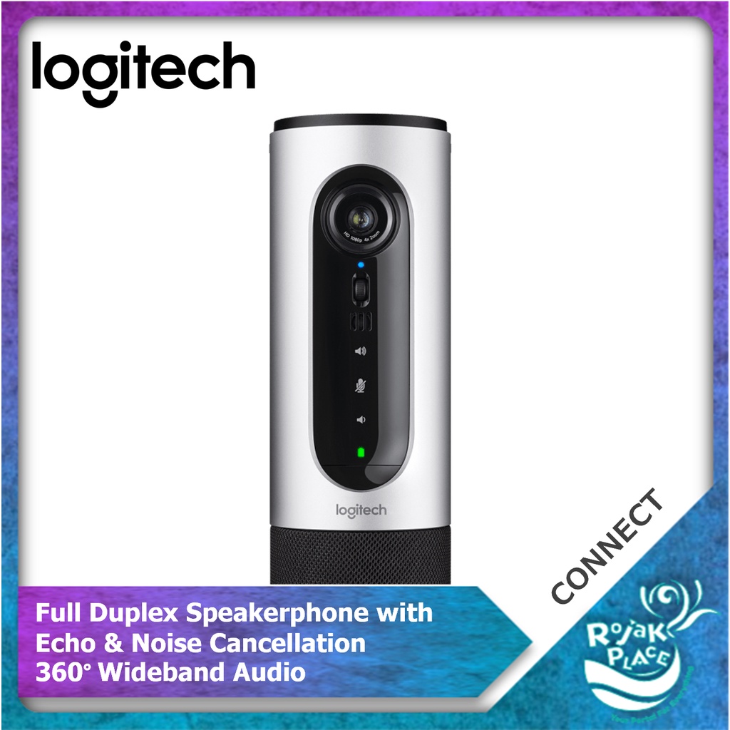 Logitech ConferenceCam Connect Full HD 1080p Portable Conference Camera ...