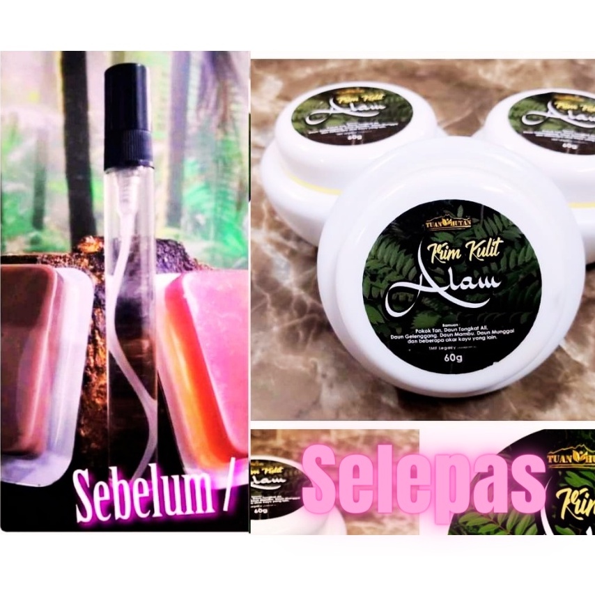 [ READY STOCK ] Krim Kulit Alam Tuan Hutan | Shopee Malaysia