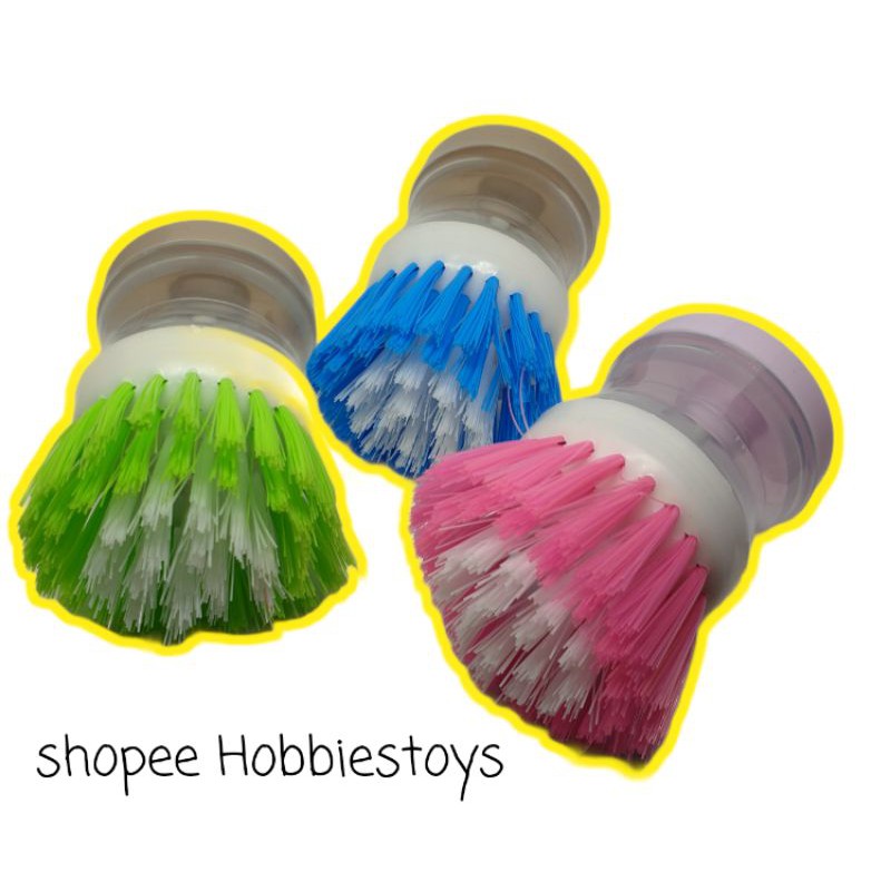 Berus basuh pinggan periuk mangkuk 2in1 (berus+tempat letak sabun ...