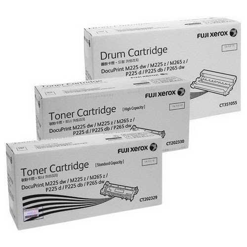 Fuji Xerox DocuPrint P225, P225d, P265dw, M225, M225z, M225dw, M265 ...