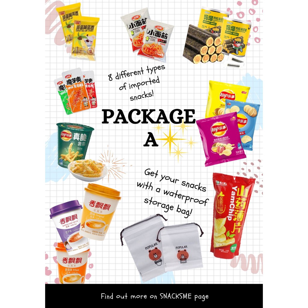 China Import Snacks PACKAGE A | Shopee Malaysia