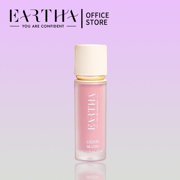 EARTHA Liquid Blush Natural Cheek Face Make Up Grooming rouge | Shopee ...