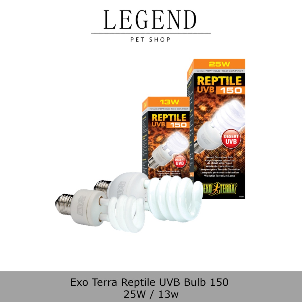 Exo Terra Reptile UVB Bulb 150 (25W / 13W) | Shopee Malaysia