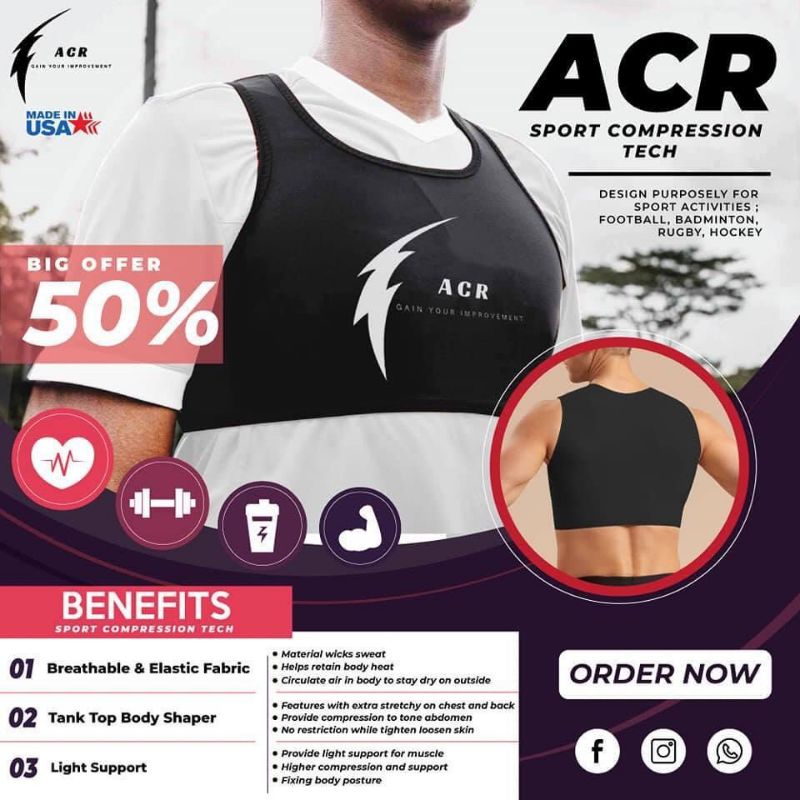 ACR CHEST COMPRESSIONS VEST | Shopee Malaysia