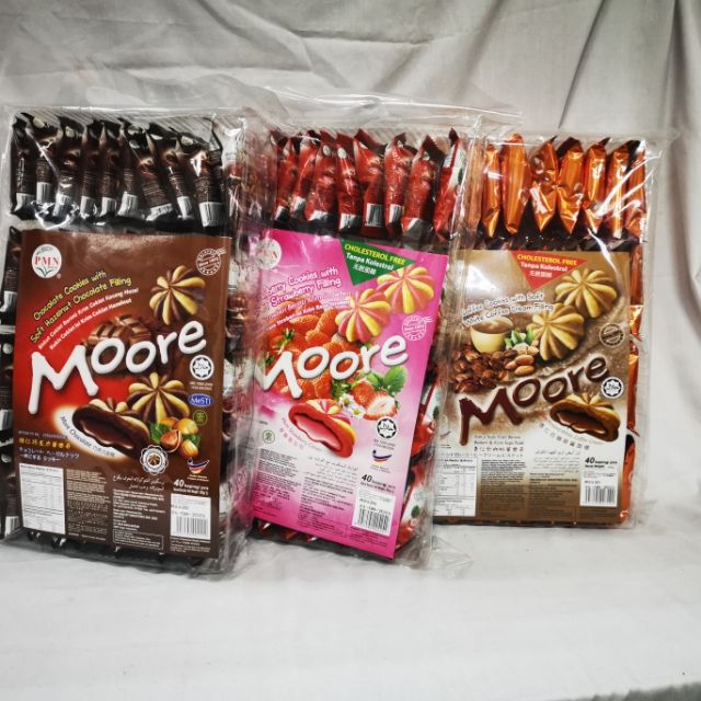 (PMN) MOORE COOKIES ALL 280G(40PCS) | Shopee Malaysia