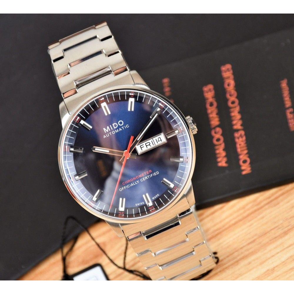 Mido Commander II Chronometer Men's Watch | Shopee Malaysia