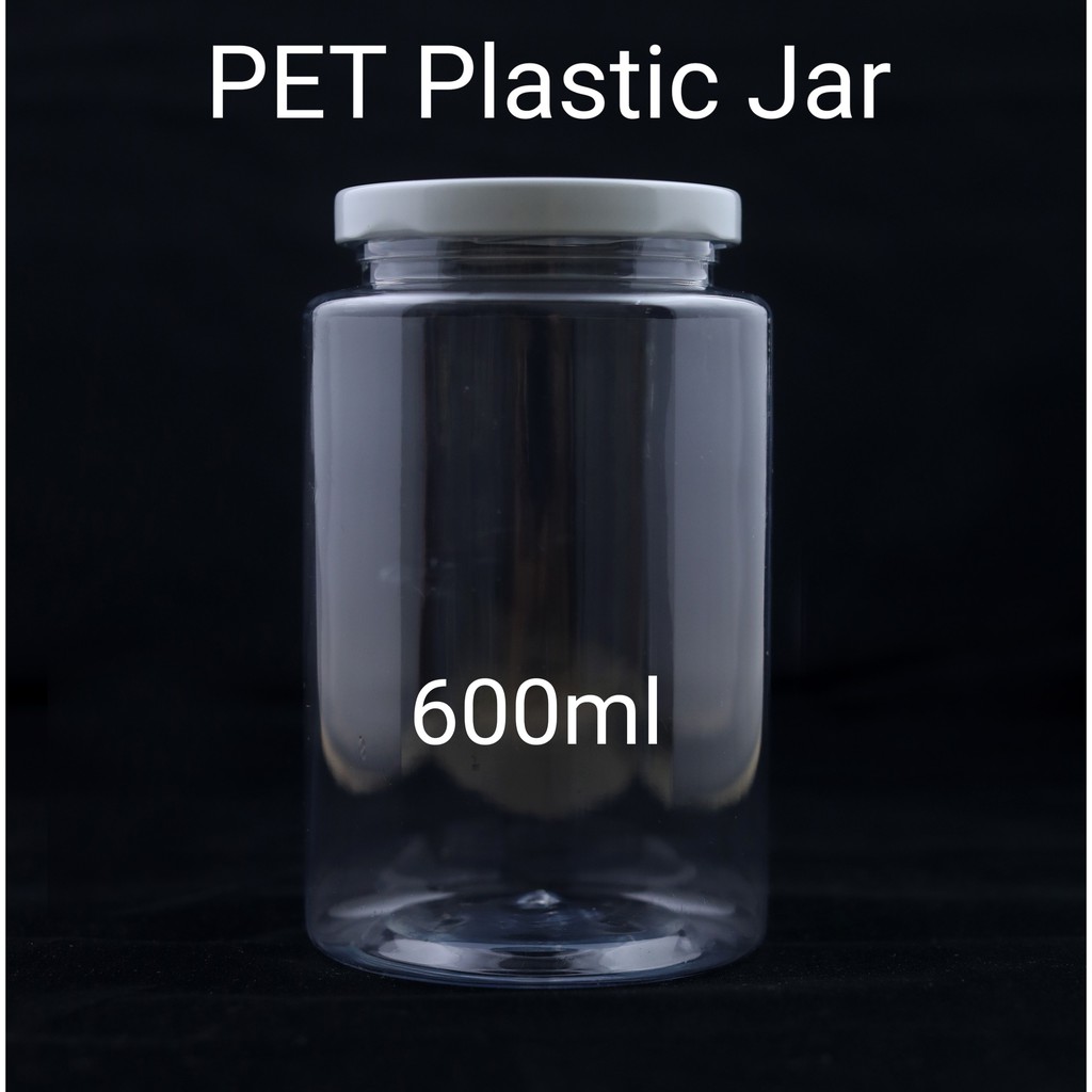 600ml PET Plastic Food Jar / Balang Plastik / Plastic Bottle/ Balang ...