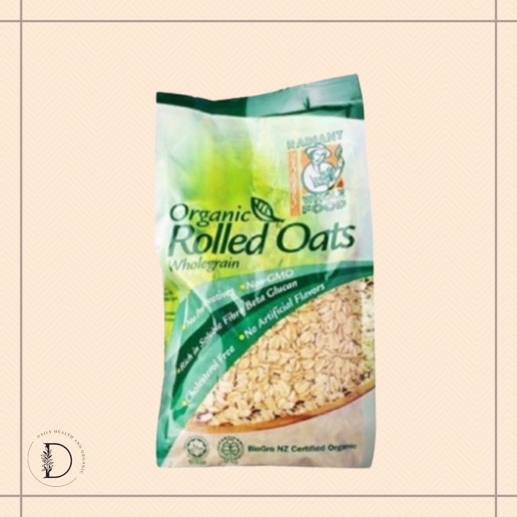 RADIANT - Organic Rolled Oats, 有机燕麦 (500g) Exp:04/2024 [HALAL][Non GMO ...