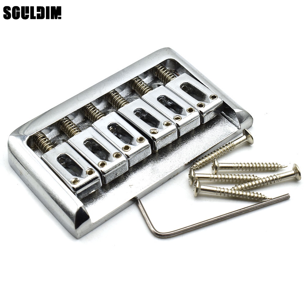 Electric Guitar String Through Body Bridge 6 String Fixed Bridge Hard ...