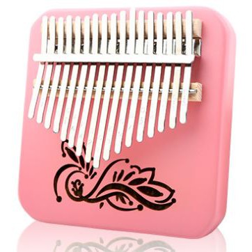 Ready Stock Pink Kalimba Cute Cat Love Shape Apple Heart Music Box 17 ...