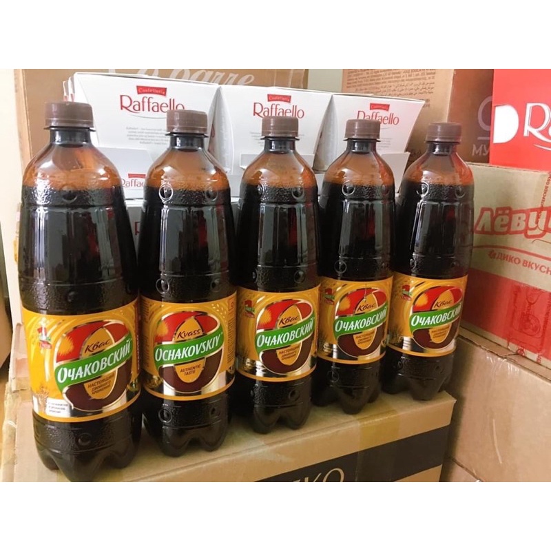 Russian barley Kvas beverage 1L | Shopee Malaysia