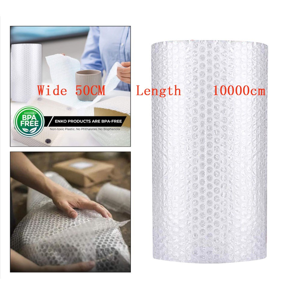 Bubble Wrap Roll 50cm X 100m foam roll (1 Roll) | Shopee Malaysia