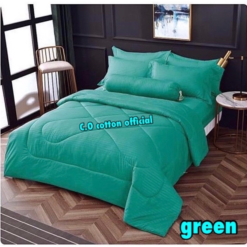 7 IN 1 FITTED CADAR HOTEL WITH COMFORTER/FITTED BEDSHEET KING&QUEEN ...