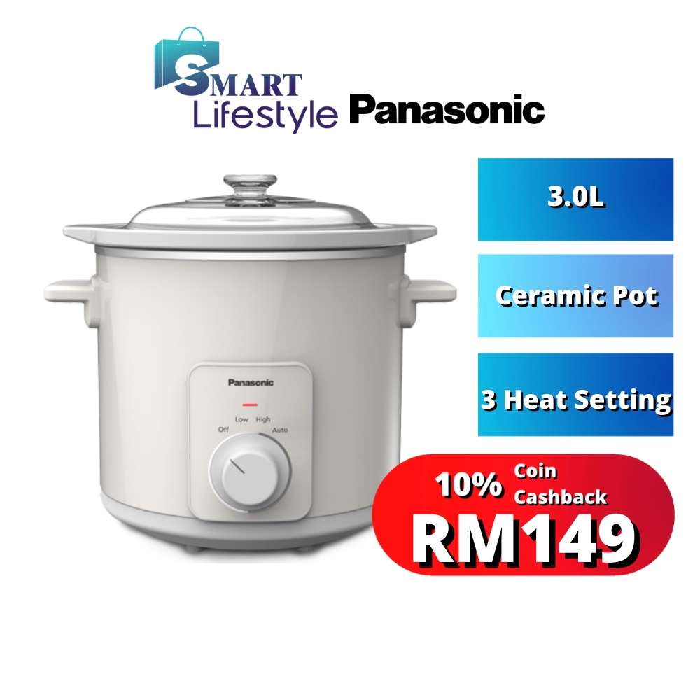 Panasonic High Quality Ceramic Pot Slow Cooker (3.0L) NF-N30AGC / NF ...