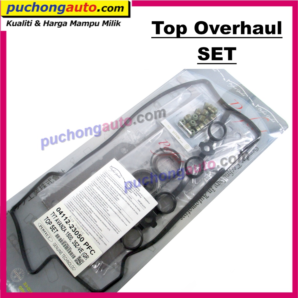 Top Set Gasket Overhaul Engine - Perodua Myvi Nautica 1.5 DVVT Alza ...