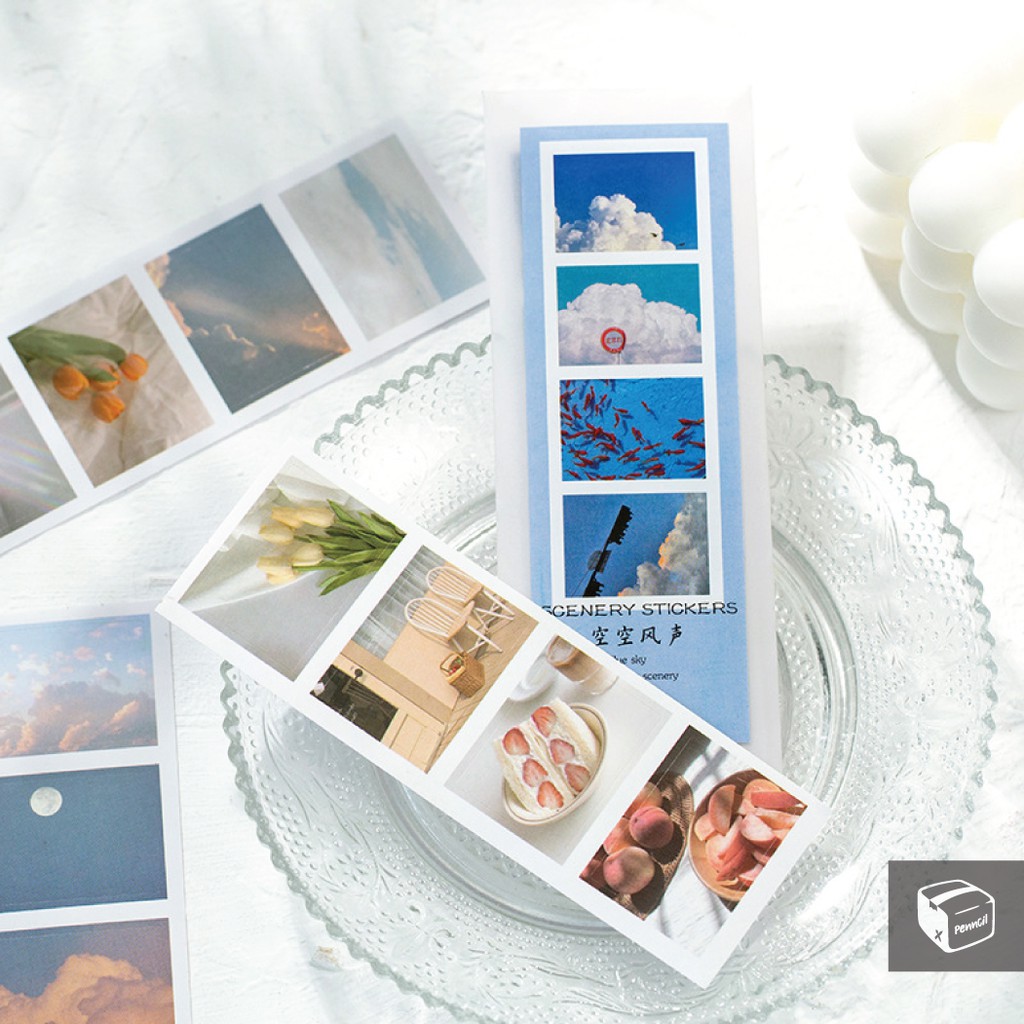 [Ready Stock] 20 Sheets Ins Style Scenery Series Stickers Pack for ...