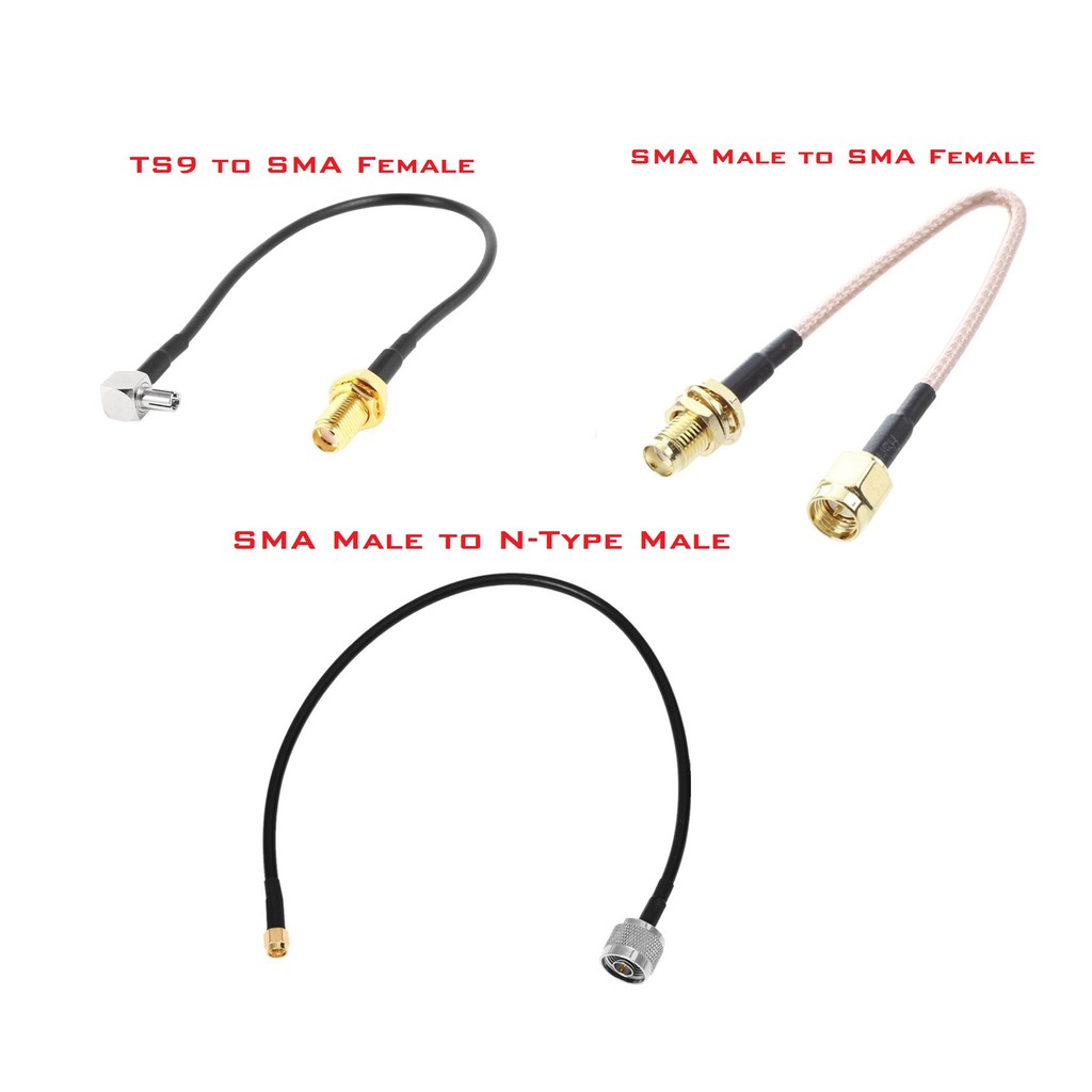 TS9 SMA N-Type Adapter Converter Cable for 4G Router antenna B618 ...