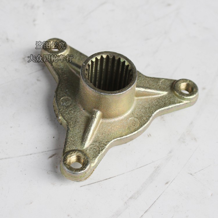 Front 90mm 3*M8 15mm Stud Wheel Hub For 50cc 110cc 125cc 6 7 8 Inch Rim ...