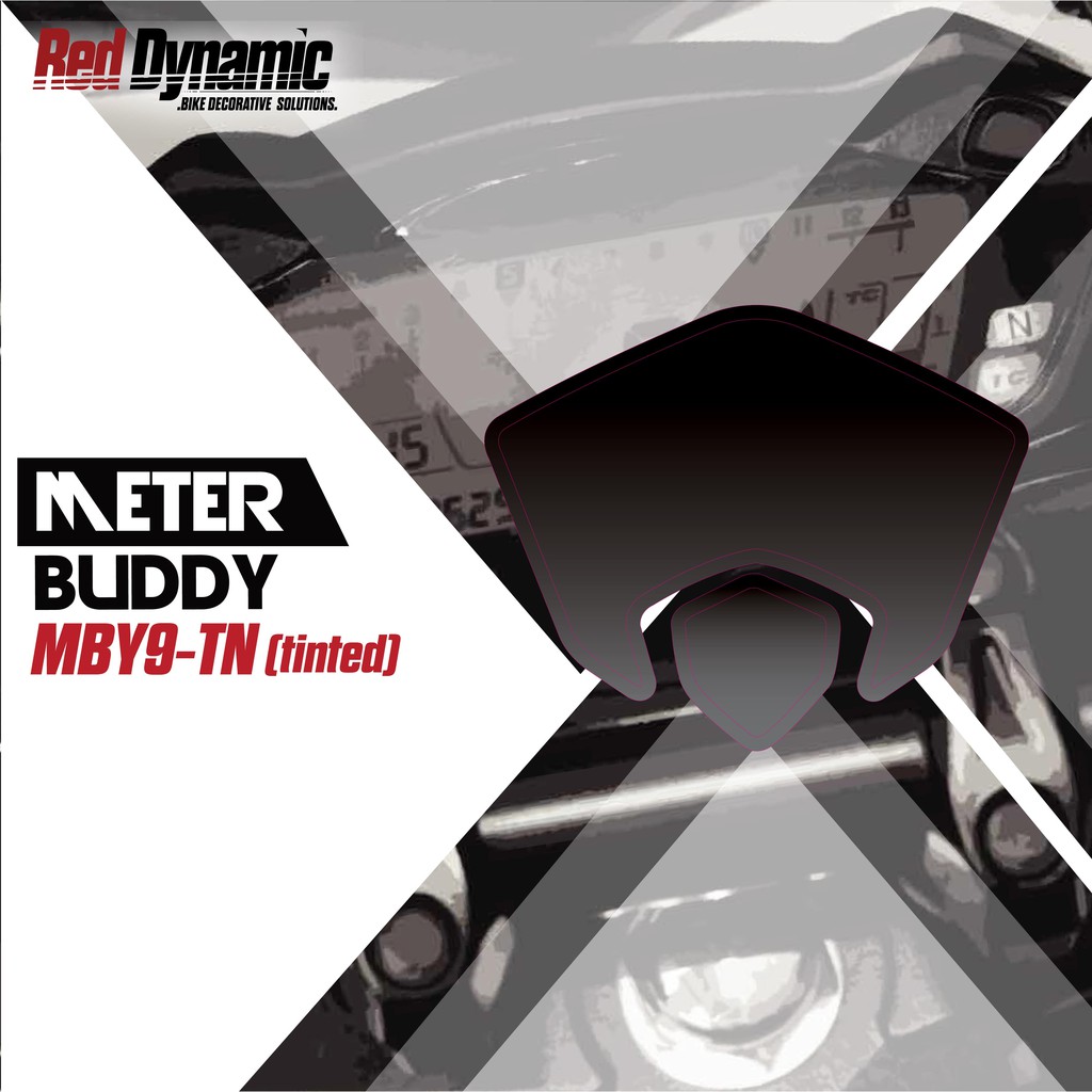 Red Dynamic Meter Buddy (Yamaha Mio / Ego Avantiz 125 2017-) (RD-MBY9 ...