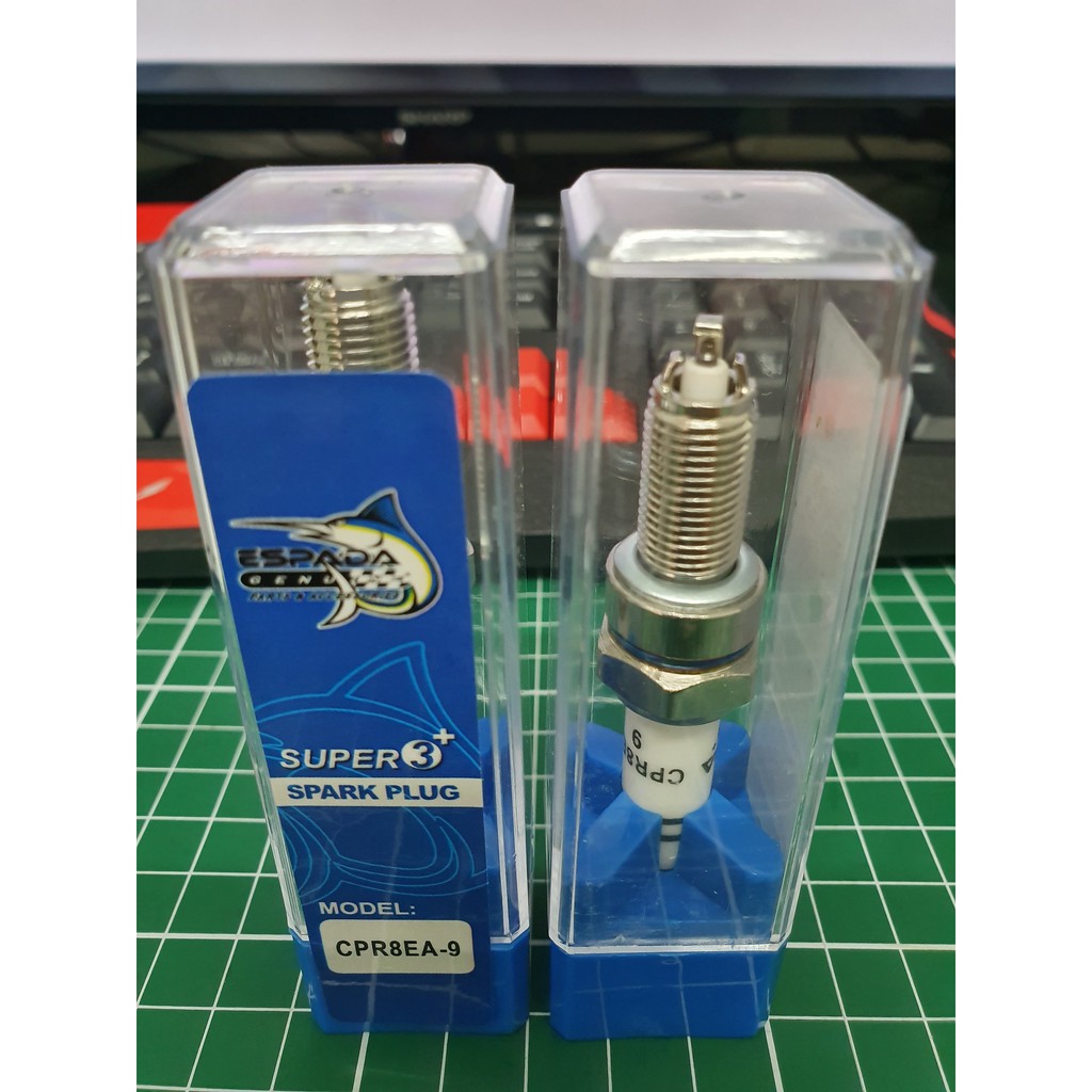 ESPADA SUPER 3 PLATINUM SPARK PLUG **3 KAKI** LC135 RS150 WAVE125 HONDA ...