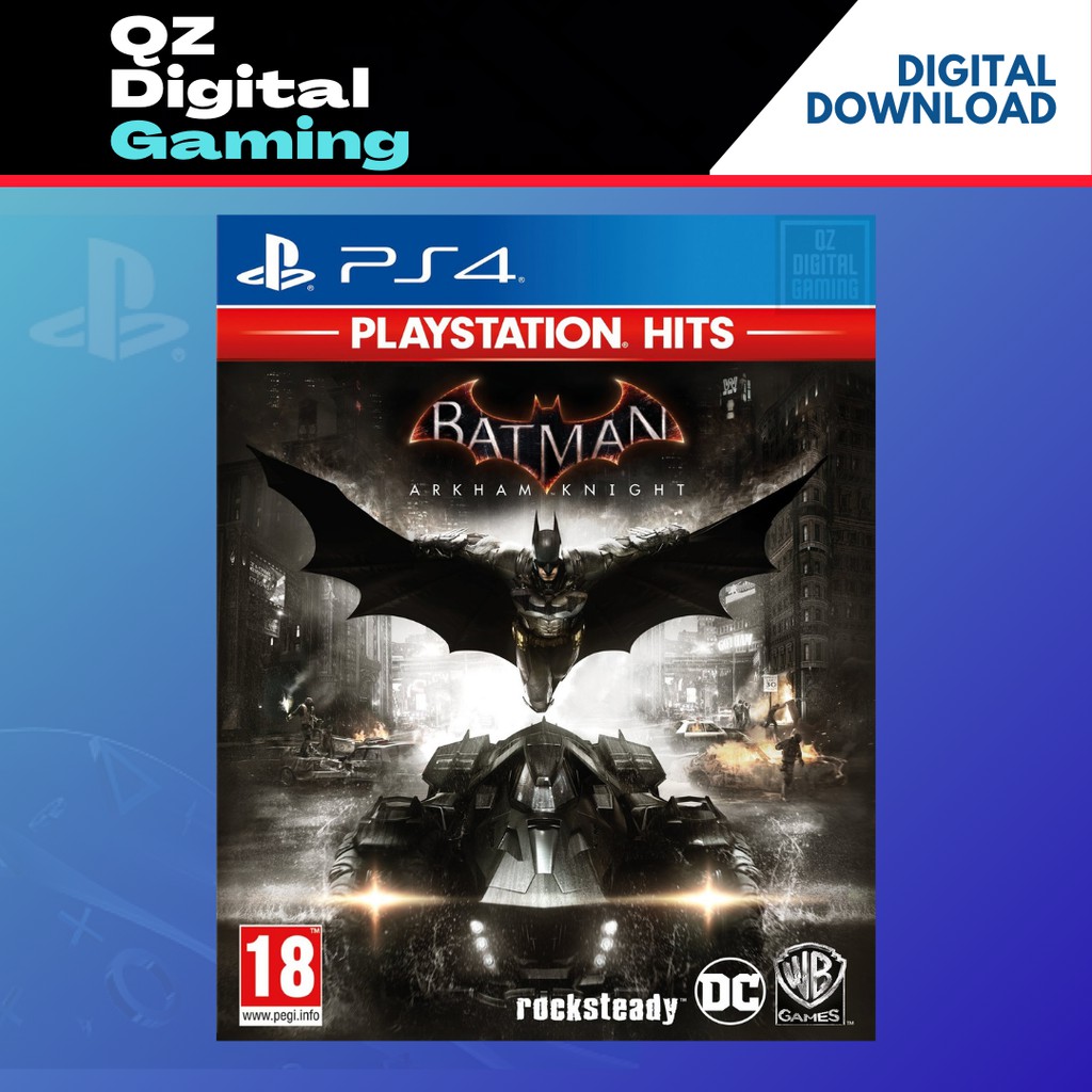 PS4 / PS5 Batman Arkham Knight Digital Download | Shopee Malaysia