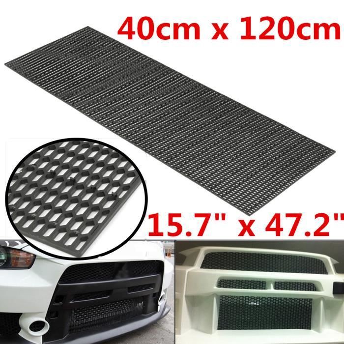 ABS Plastic Car Front Bumper Mesh Grille Cover Universal Vehicle Mesh ...