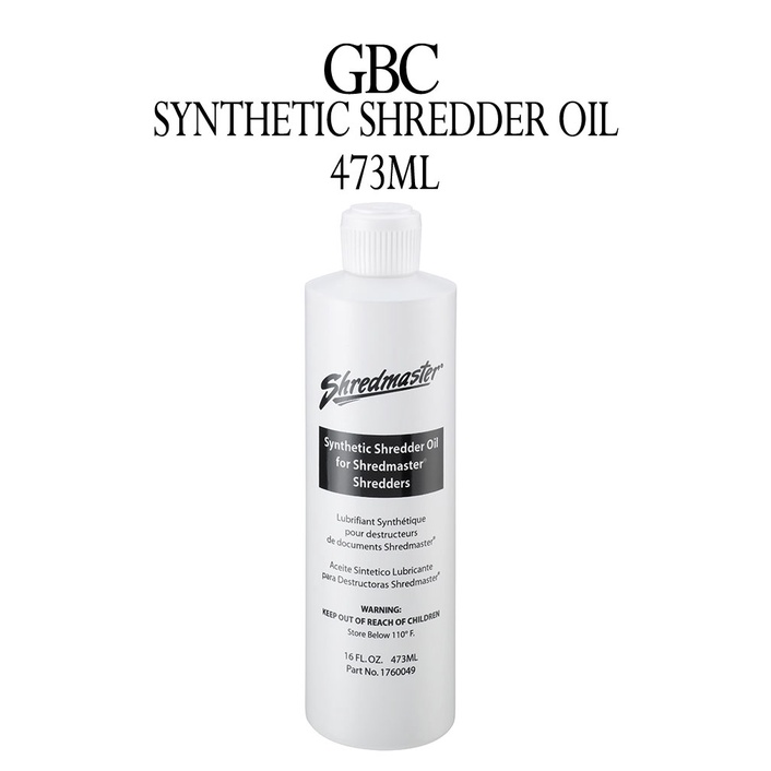 GBC SYNTHETIC SHREDDER OIL 473ML (1760049A) | Shopee Malaysia