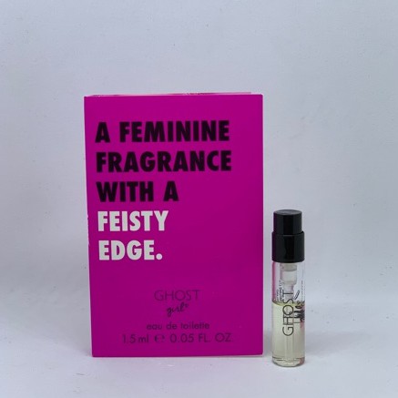 VIAL PERFUME 1.5ML GHOST GIRL A FEMININE FRAGRANCE WITH A FEISTY EDGE ...
