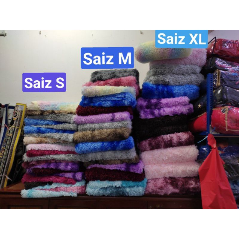 KARPET BULUS/SHAGGY MURAH | Shopee Malaysia