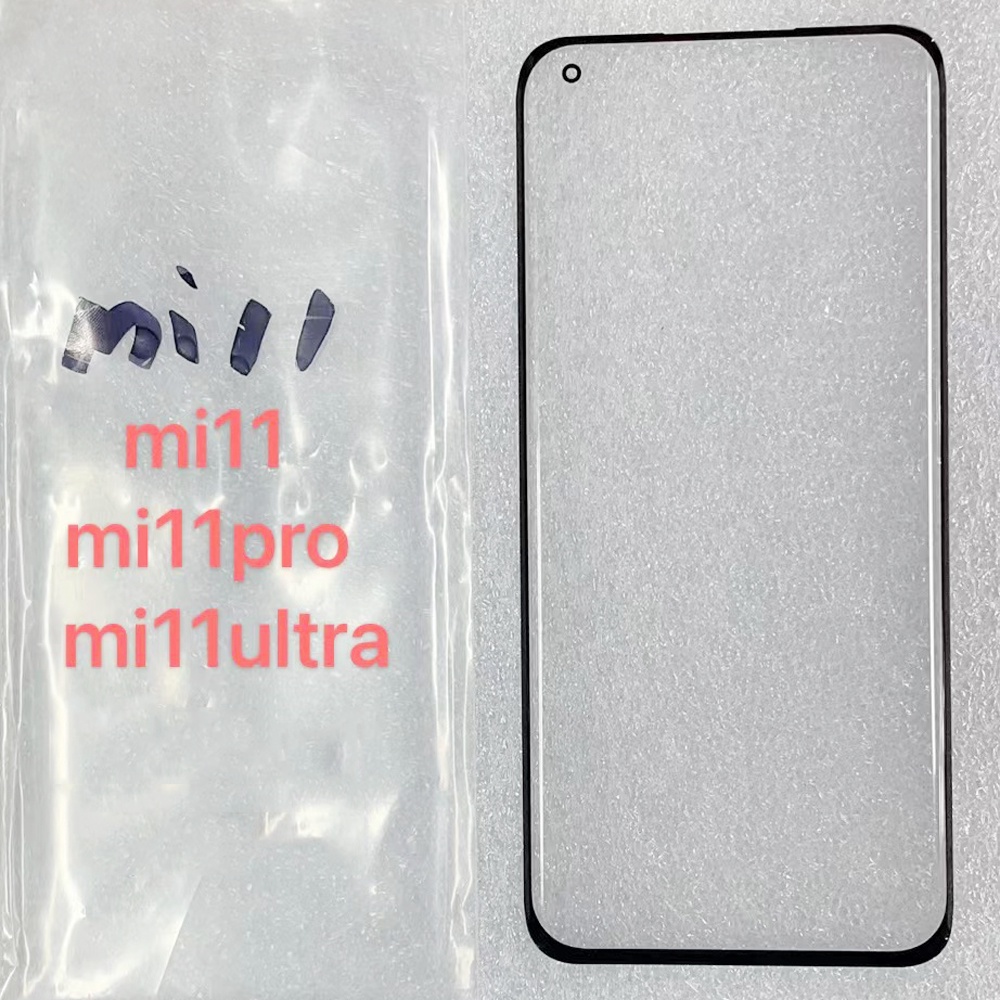 For Xiaomi Mi 11 Screen Mi11 Pro Mi11 Ultra Front Touch Screen With OCA ...
