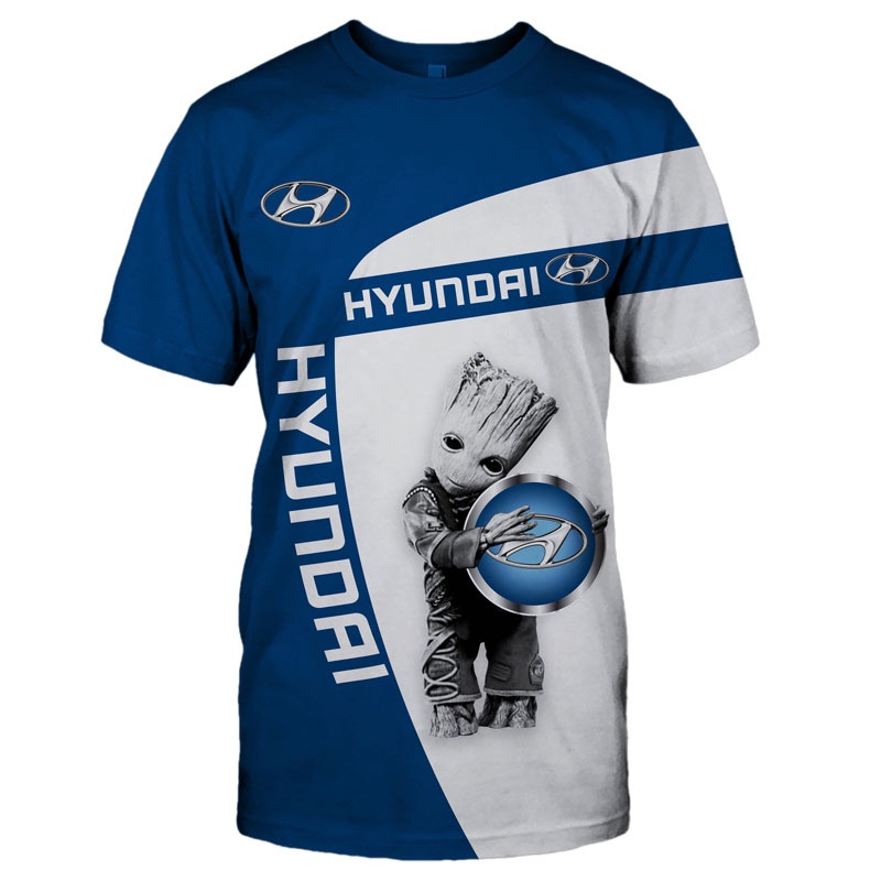 WRC Hyundai T-Shirts Rally Racing Car 3D Print Streetwear Men Women ...