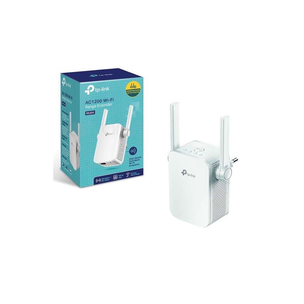 TP-Link RE305 AC1200 Wireless Dual Band WiFi Range Extender Repeater ...