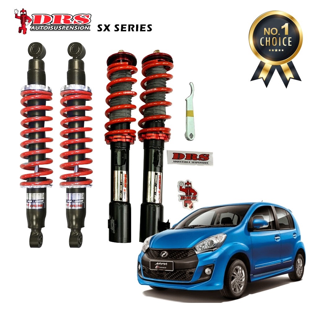 🔥🇲🇾Adjustable PERODUA MYVI 2005-2016 DRS Hi Lo Pro Adjustable Absorber ...