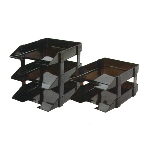 Plastics Document Tray Magazine Tray 2 Tier & 3 Tier | Shopee Malaysia