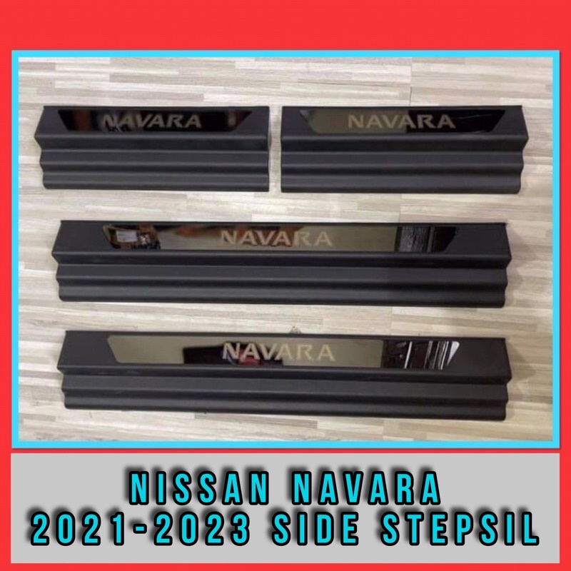 NISSAN NAVARA 2021-2024 SIDE STEPSIL VE / EL / VL / PRO-4X | Shopee ...