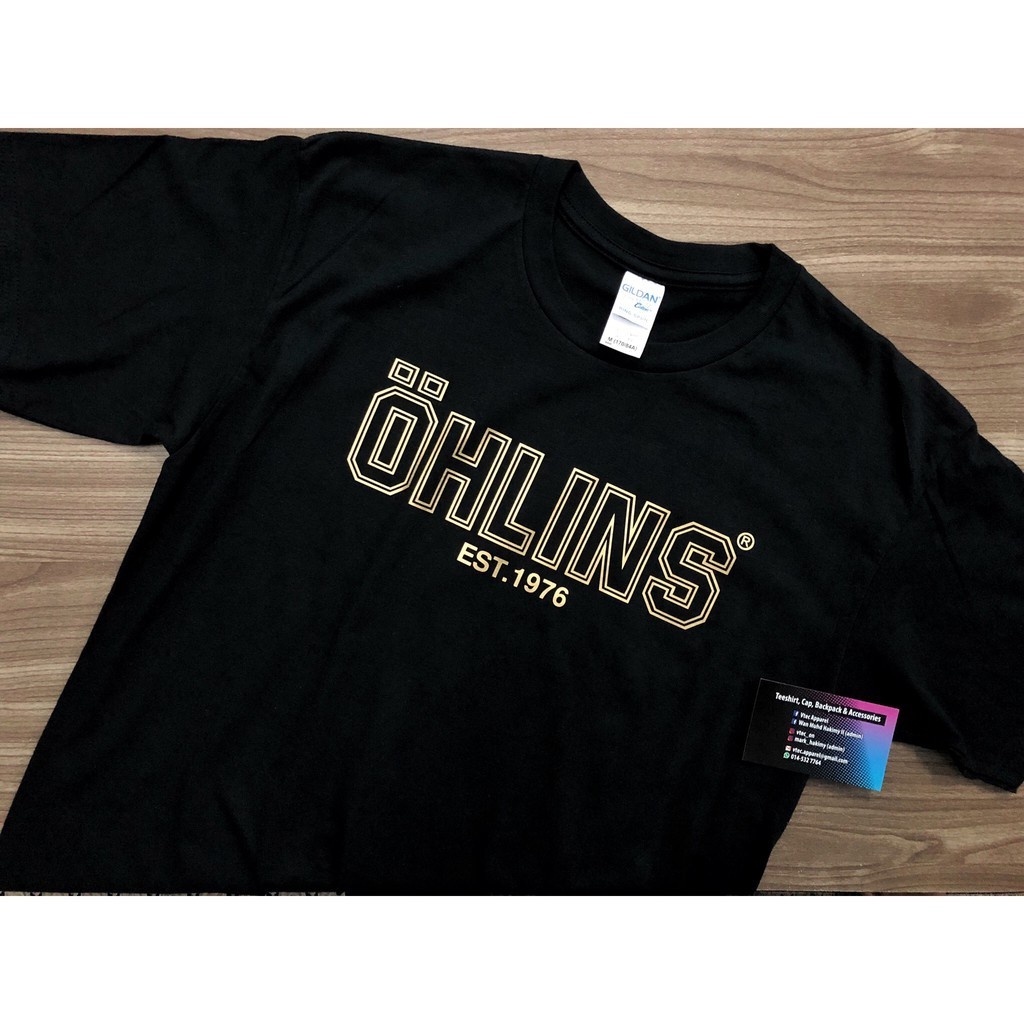 Ohlins Gas Original Gold Limited (Gold+ Black Tshirt) | Shopee Malaysia